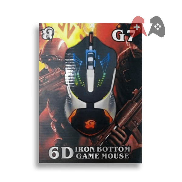 G7 6D Iron Bottom Gaming Mouse - Game Master