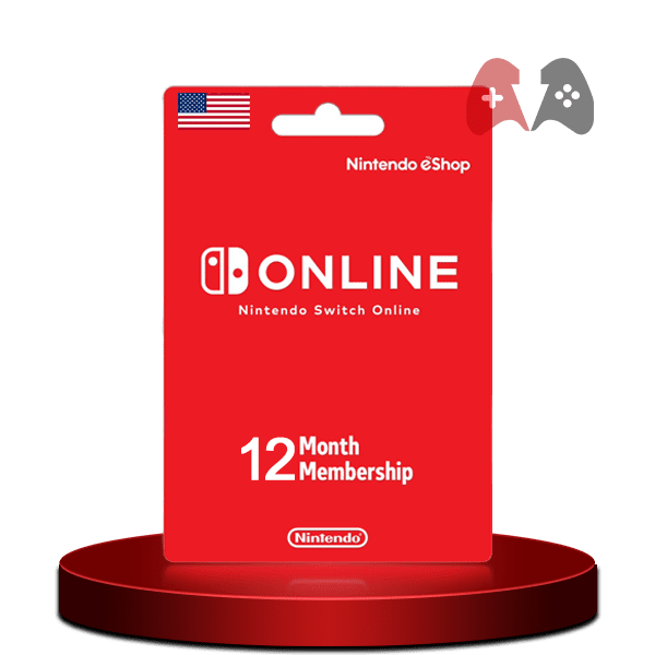 Nintendo Switch Online Membership Card USA 12 Months - Game Master