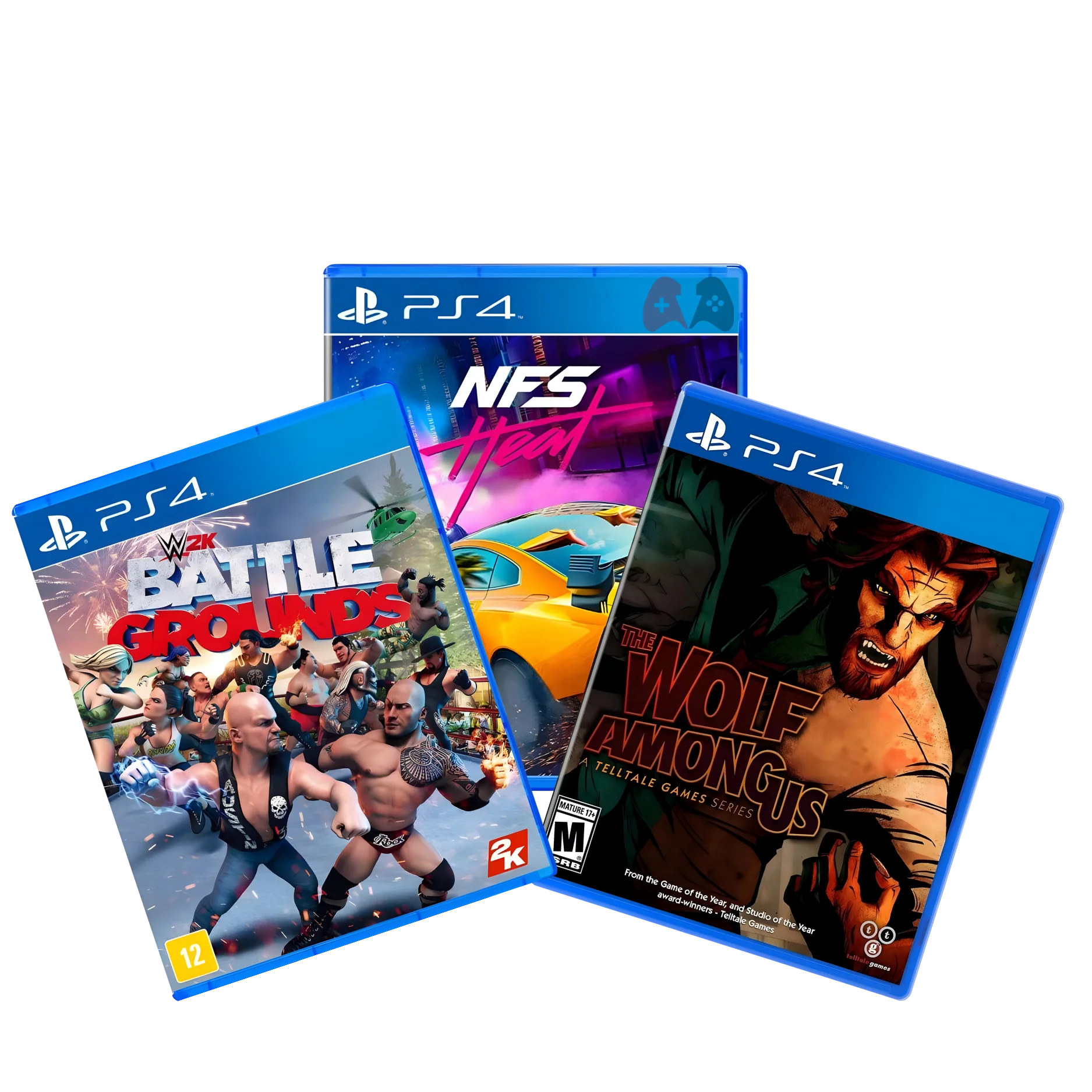 PS4 Need For Speed Heat + Wolf Among Us + Battleground Sale